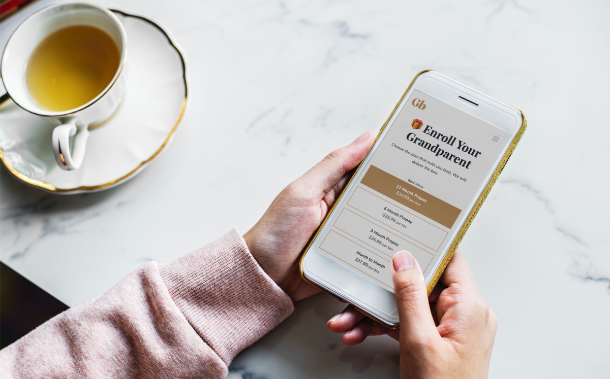 Monthly Subscription Box For Grandparents